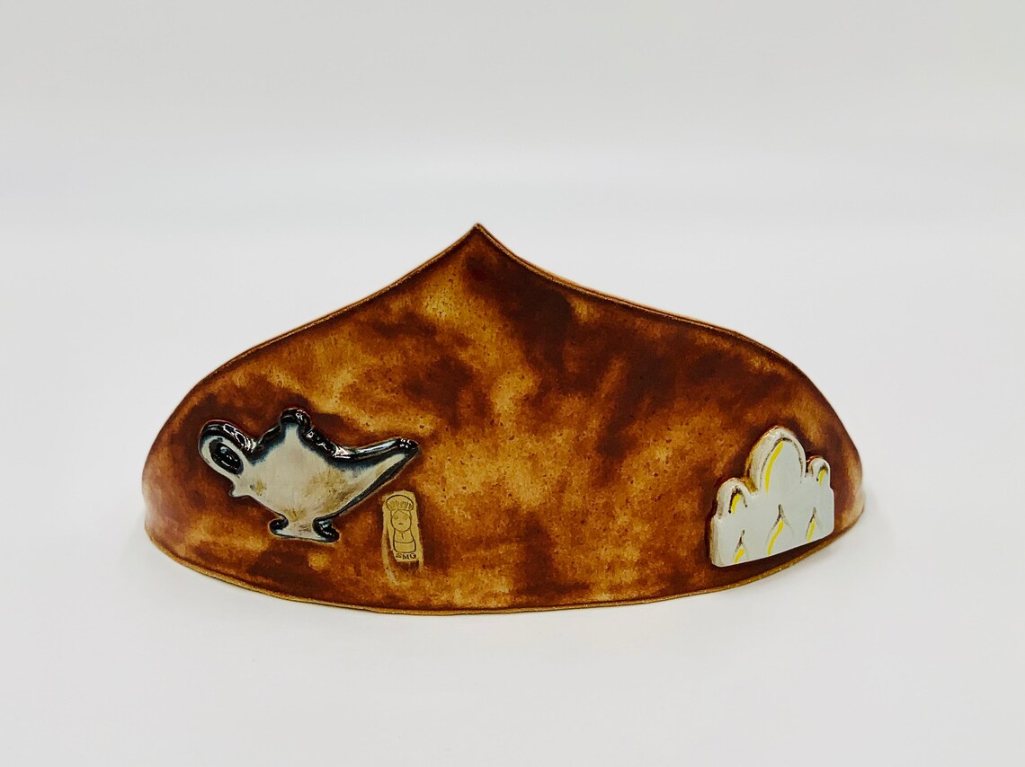 Arabesque Buff Ceramic or Pottery Planter Head or Face Pot for - Etsy