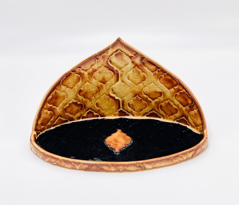 Arabesque Buff Ceramic or Pottery Planter Head or Face Pot for - Etsy