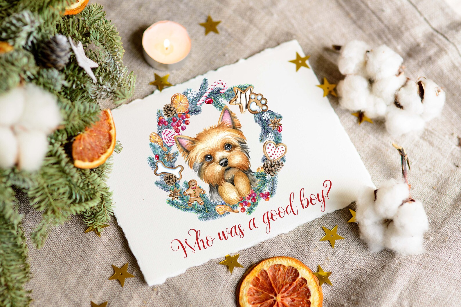 Christmas Dogs Clipart Holiday Clipart Christmas - Etsy