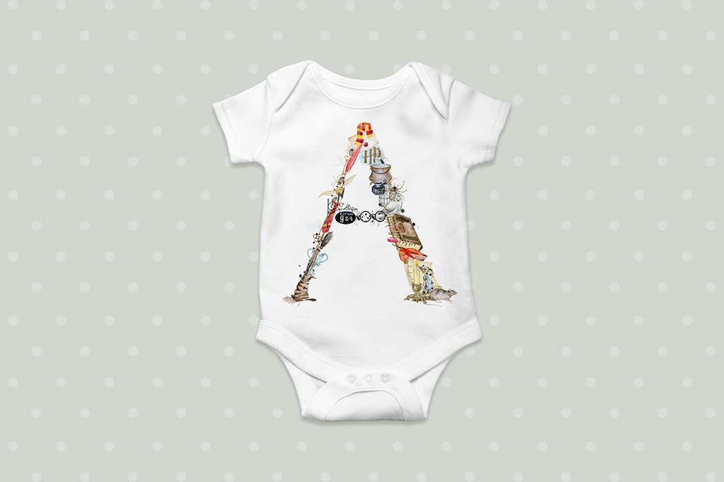 Wizard Suppliesmagical Objects Clipartcustom Letter - Etsy