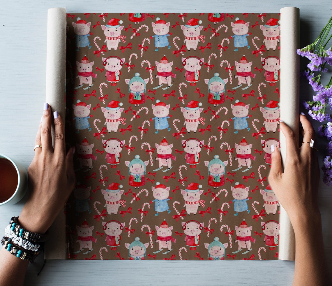 Christmas Digital paperWinter Digital PaperNew Year | Etsy