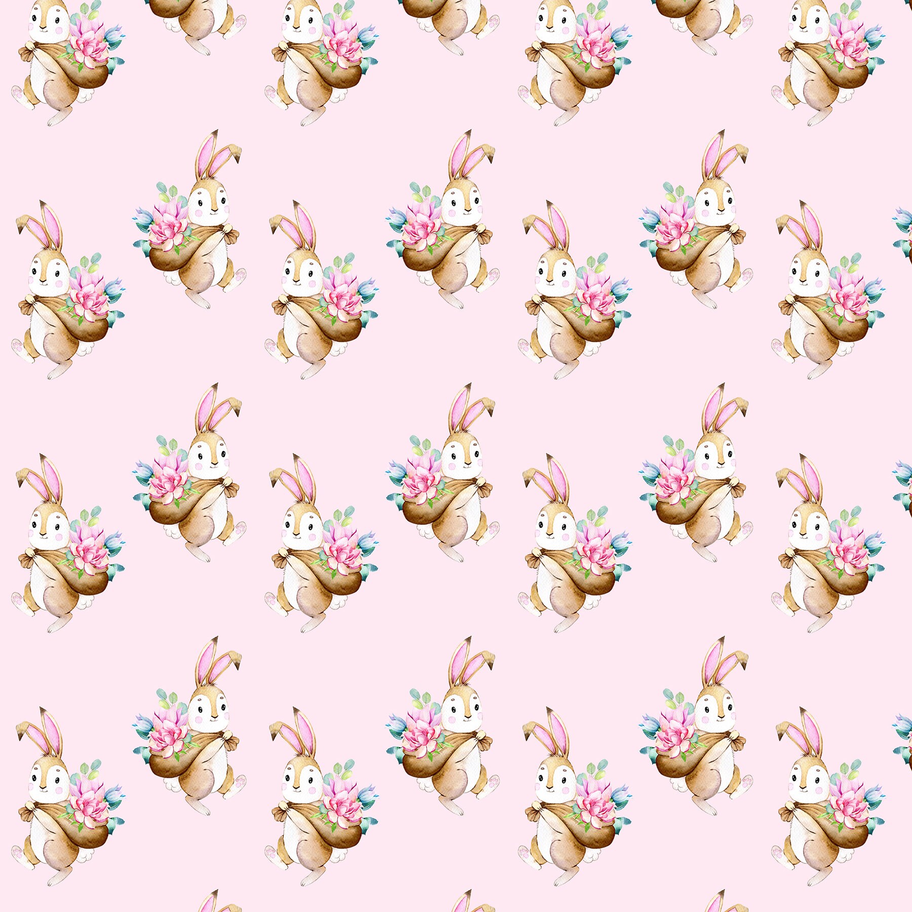 Bunny Digital Papereaster Digital Papereaster Scrapbooking - Etsy