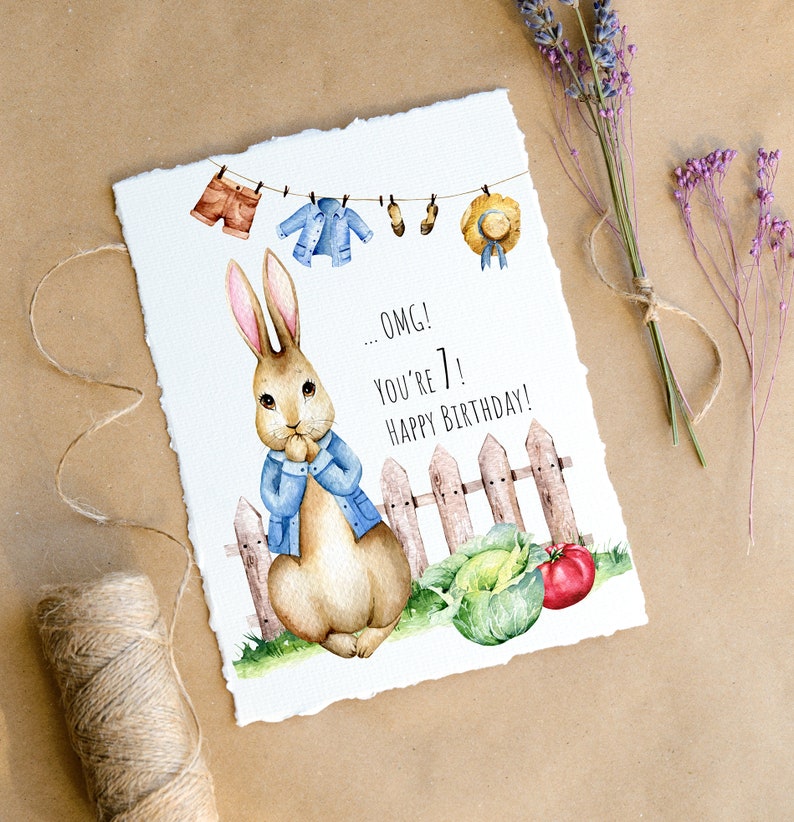 Cute Rabbit's Farm Watercolor Clipart Cute Bunny Farm - Etsy