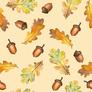 20 Seamless Watercolor Autumn Leaves Papers,seamless Patterns,autumn ...