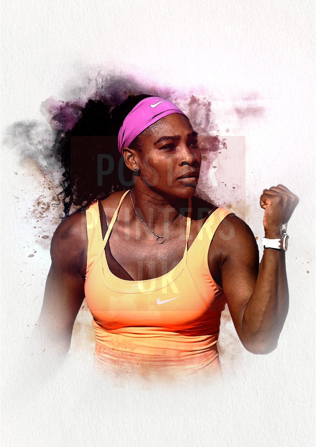 Serena Williams Poster | Serena Williams Print, Sport Poster, Tennis ...