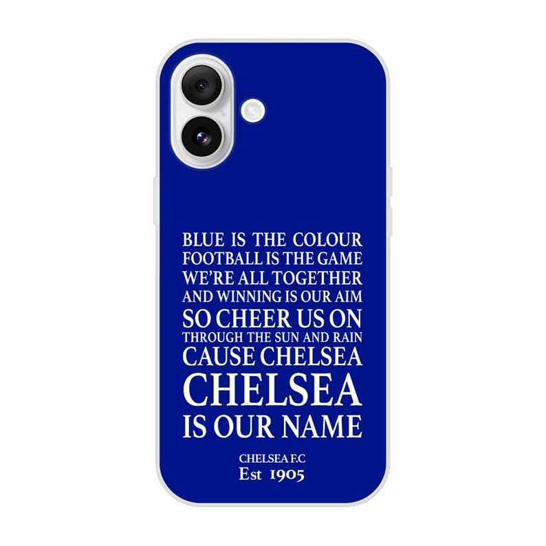 Blue is the Colour Flexi Case Chelsea FC Phone Case - Etsy