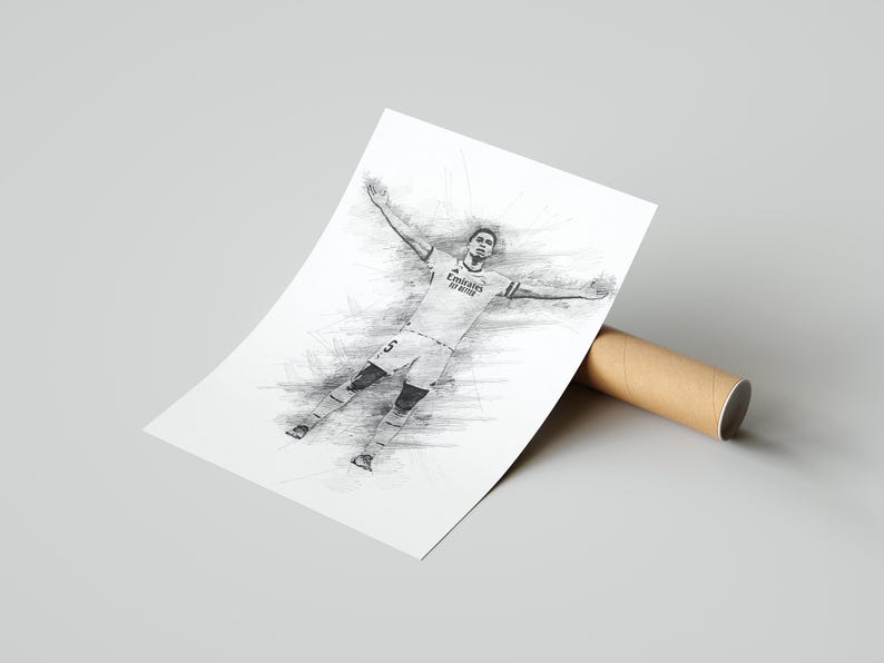 Jude Bellingham Poster | Jude Bellingham Print, Sports Poster, Football ...