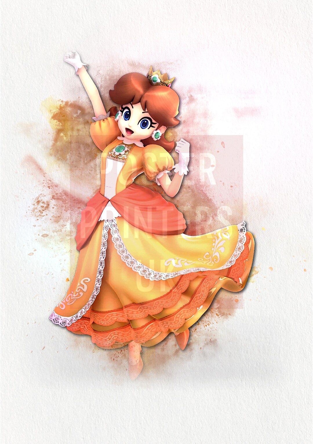 Daisy Nintendo Print | Premium Matte Games Poster - Etsy