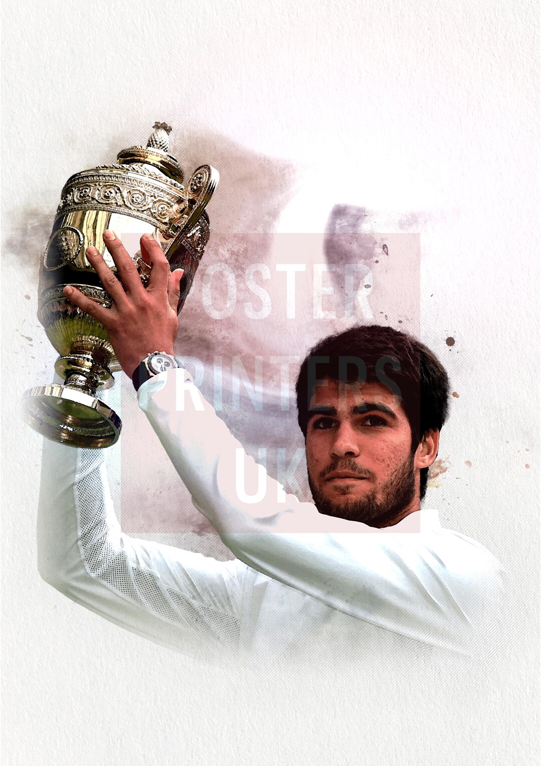 Carlos Alcaraz Poster | Carlos Alcaraz Print, Sport Poster, Tennis ...