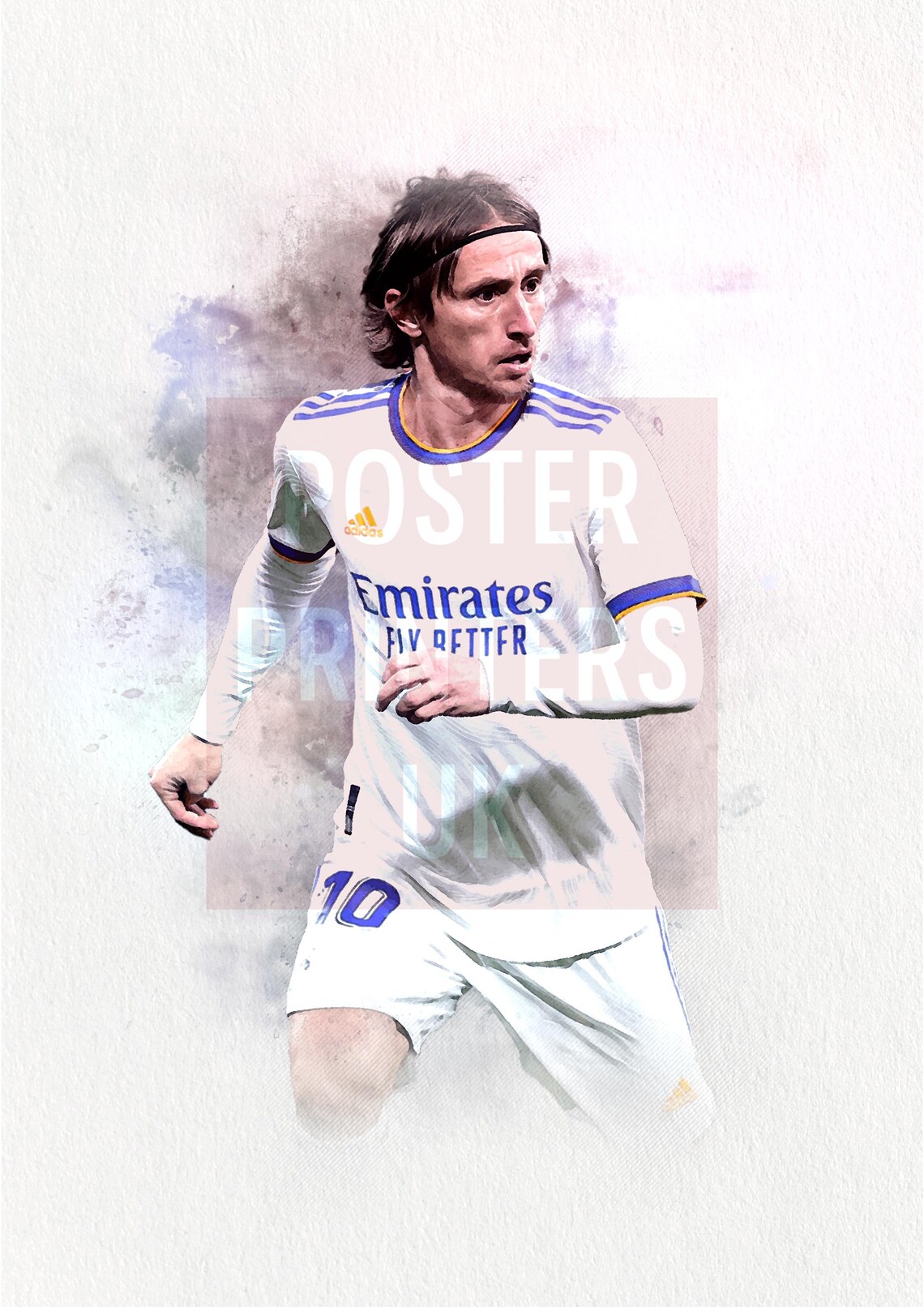 Luka Modric Poster | Luka Modric Print, Sport Poster, Football Players ...