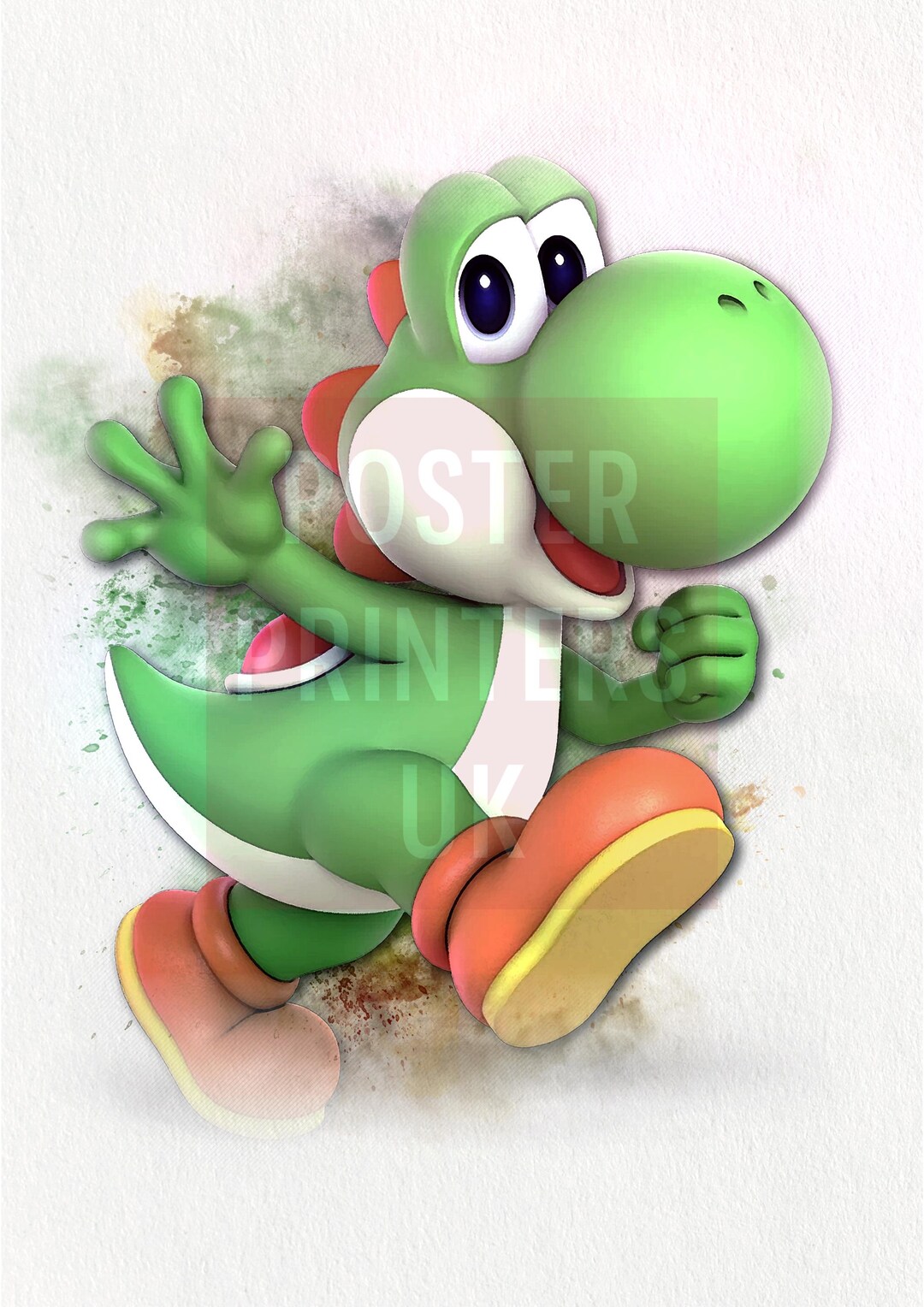 Yoshi Nintendo Poster | Premium Matte Gaming Print - Etsy