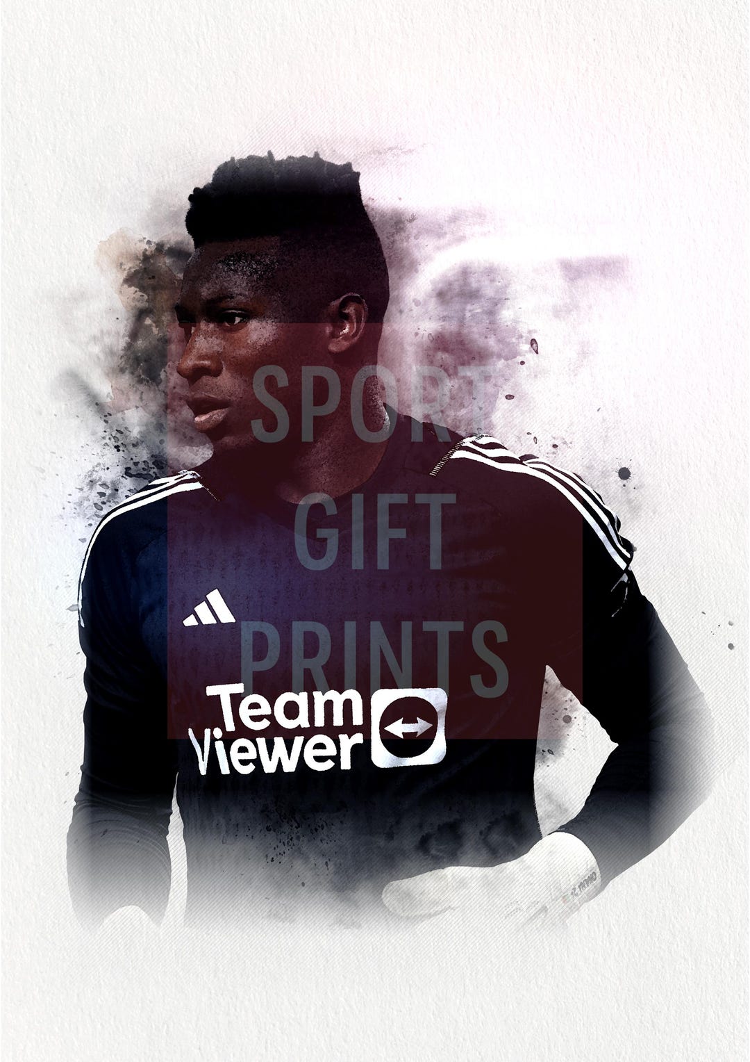 Andre Onana Poster | Andre Onana Print, Sports Poster, Football Player ...