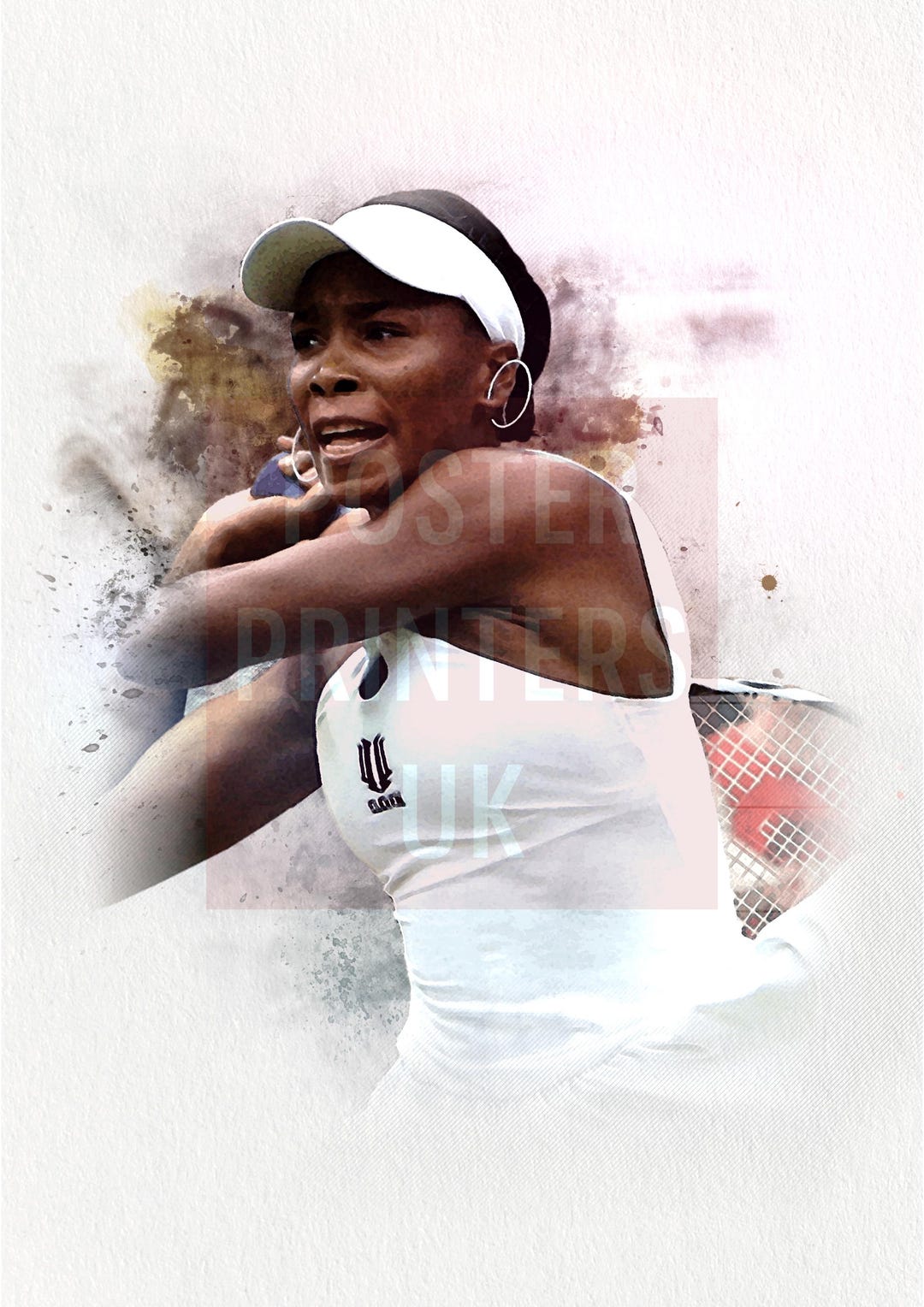 Venus Williams Poster | Venus Williams Print, Sport Poster, Tennis ...
