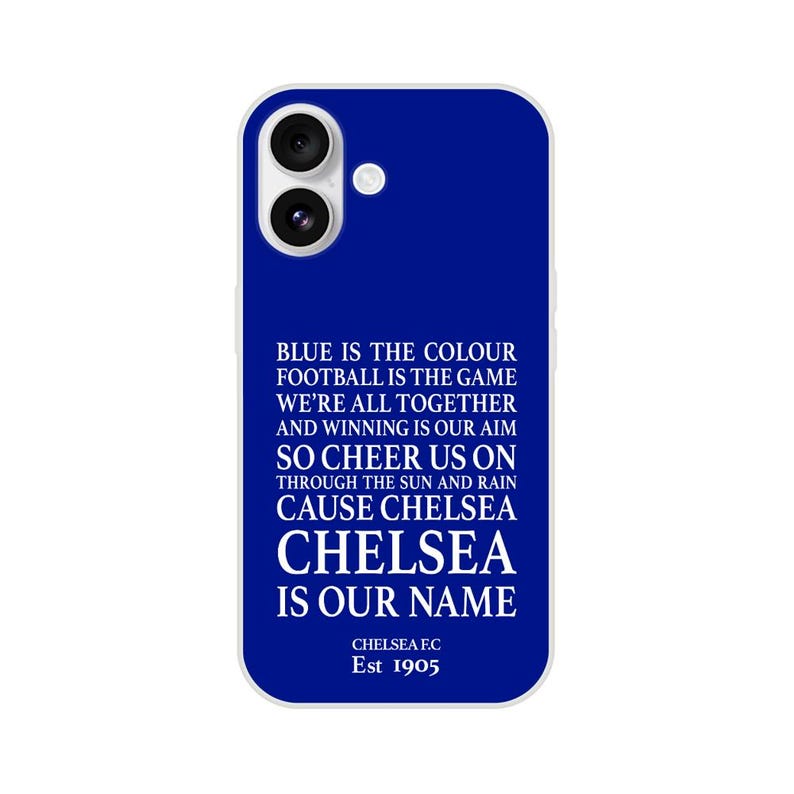 Blue is the Colour - Flexi Case - Chelsea FC Phone Case - Etsy