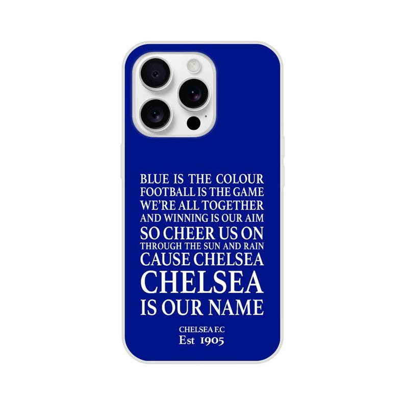 Blue is the Colour - Flexi Case - Chelsea FC Phone Case - Etsy
