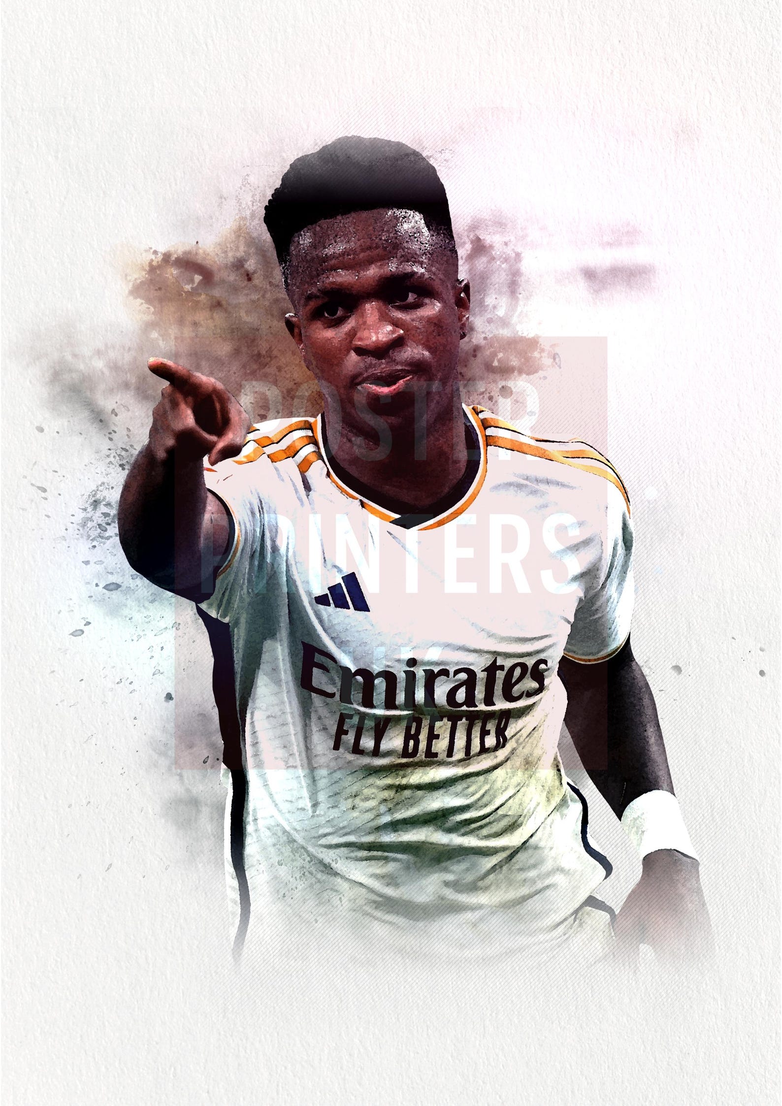 Vinicius Junior Poster | Vinicius Junior Print, Sport Poster, Football ...