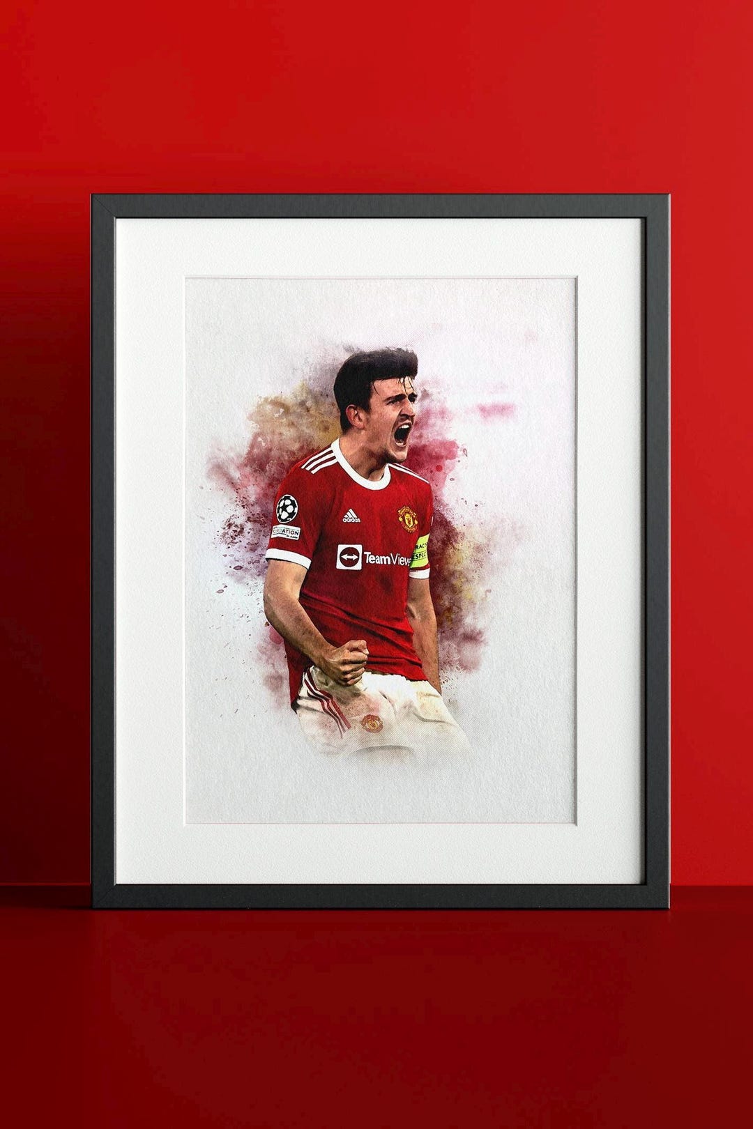 Harry Maguire Poster Harry Maguire Print, Sports Poster, Football ...