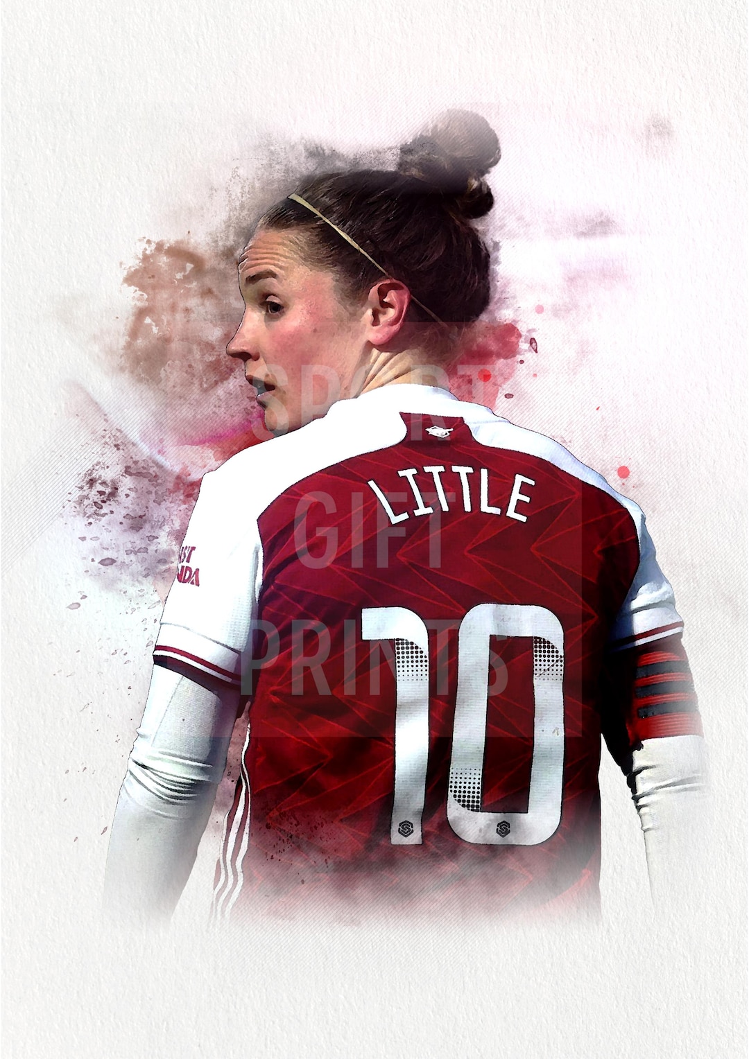 Kim Little Poster | Kim Little Print, Sports Poster, Football Player ...