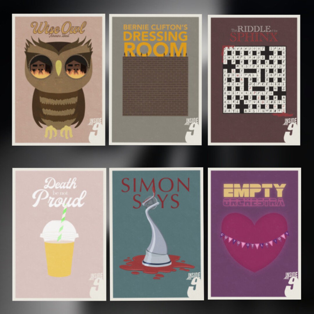 Inside No.9 Episode Posters - Etsy
