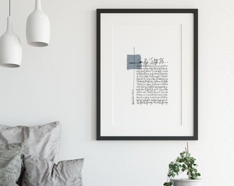 First dance lyrics | Etsy