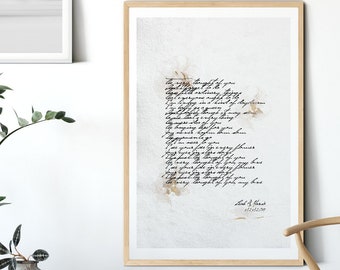 First dance lyrics | Etsy