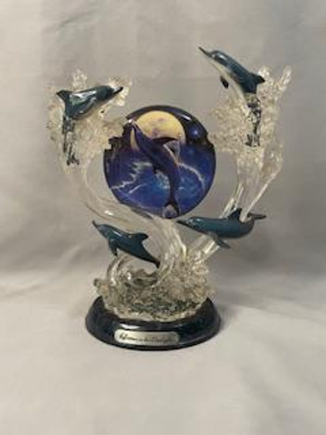 Bradford Exchange "reflections in the Moonlight" - Etsy