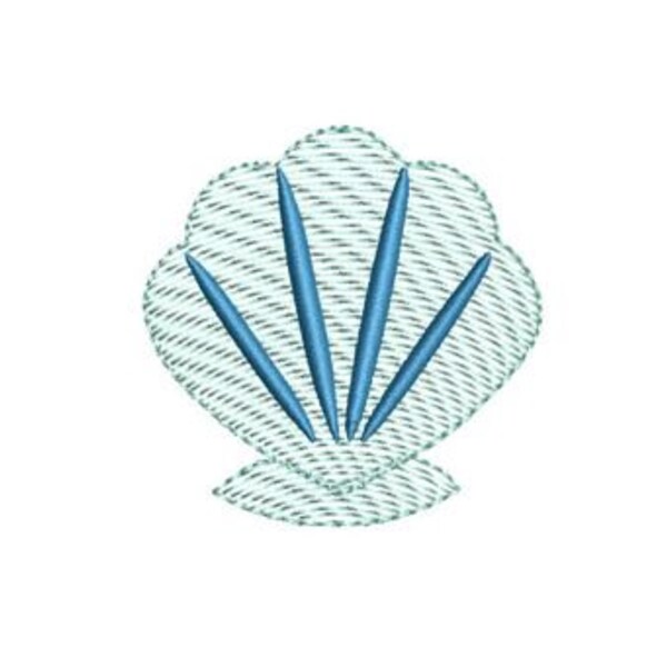 Sea Shells Machine Embroidery - Etsy