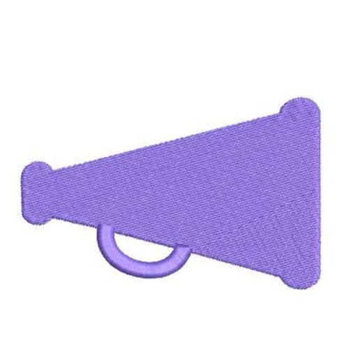 Megaphone Embroidery Design. Megaphone Mini. Machine - Etsy