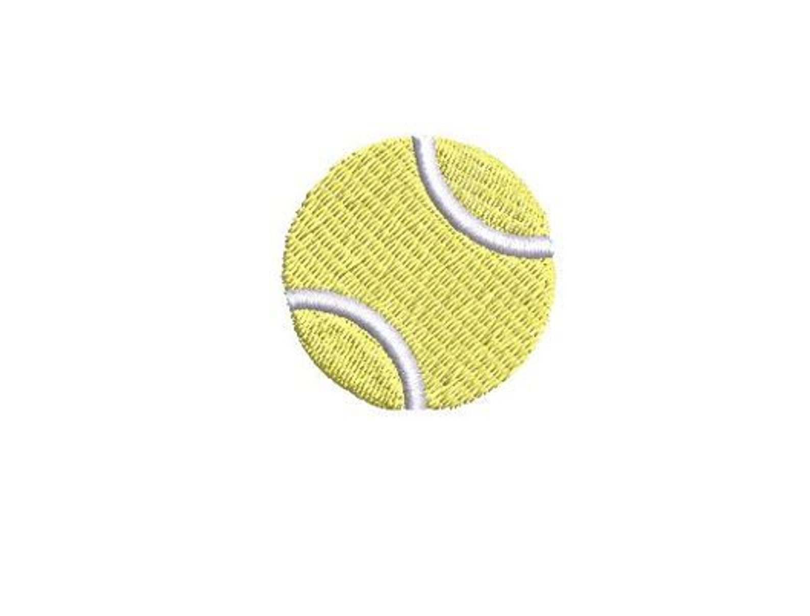 Tennis Ball Embroidery Design Mini Tennisball Small Machine Pattern ...