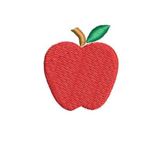 Apple Embroidery Design Mini Fruit Small Machine Embroidery - Etsy
