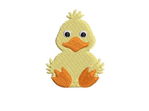 Mini Duck Embroidery Design Small Baby Machine Embroidery - Etsy