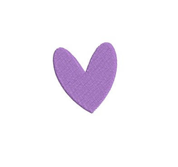 Mini Boho Heart Embroidery Design Mini Small Fancy Heart - Etsy