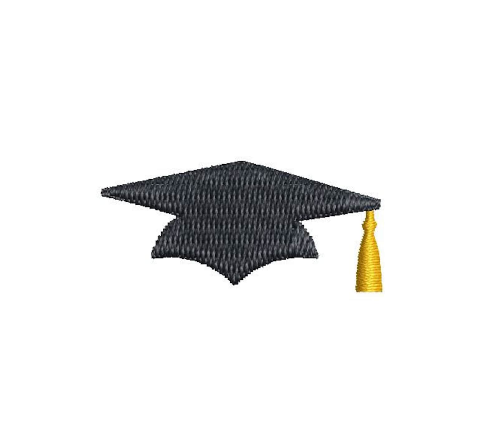 Graduation Cap Embroidery Design Mini Small Senior Graduate Machine ...