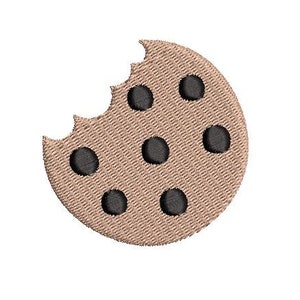 Mini Cookie Embroidery Design Small Chocolate Chip Machine Pattern ...