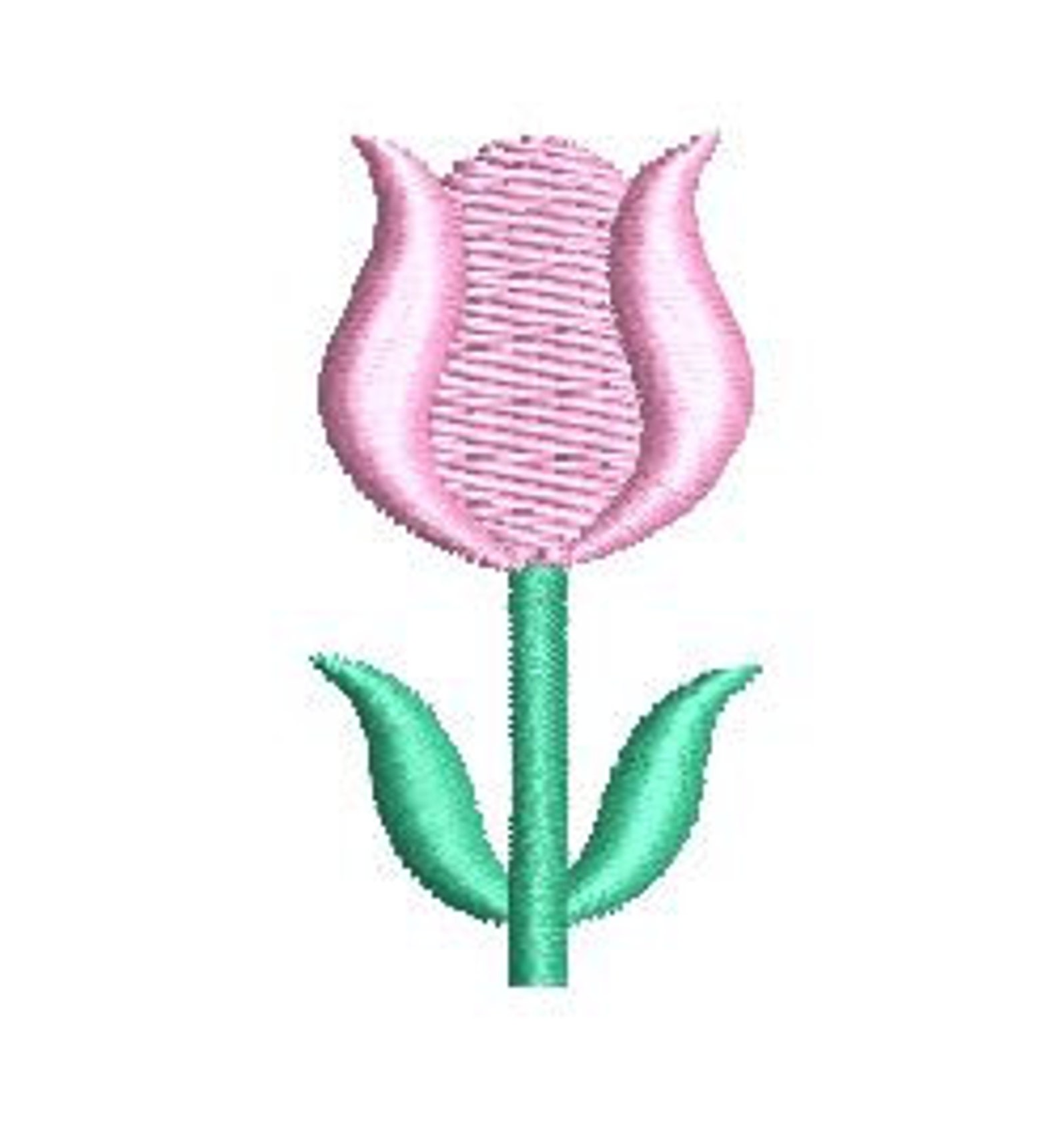 Tulip Embroidery Design Mini Flower Small Machine Embroidery - Etsy