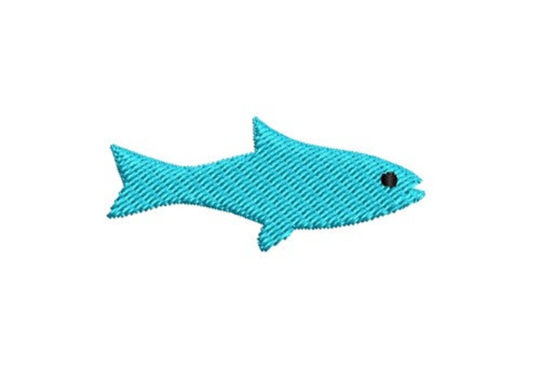 Fish Embroidery Design Mini Small Fish Machine Embroidery Pattern Shirt ...