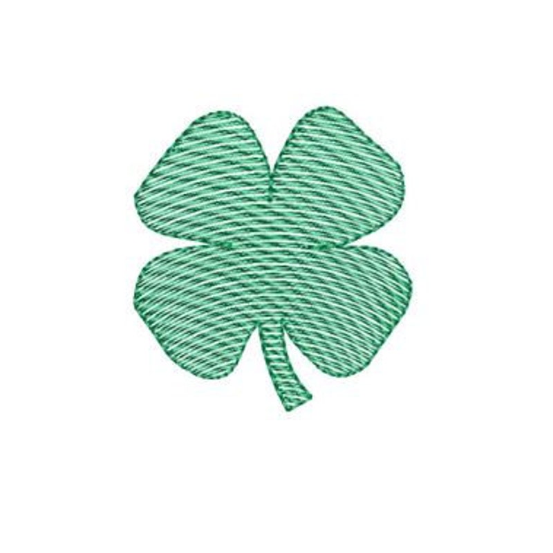 Shamrock Embroidery Design - Etsy