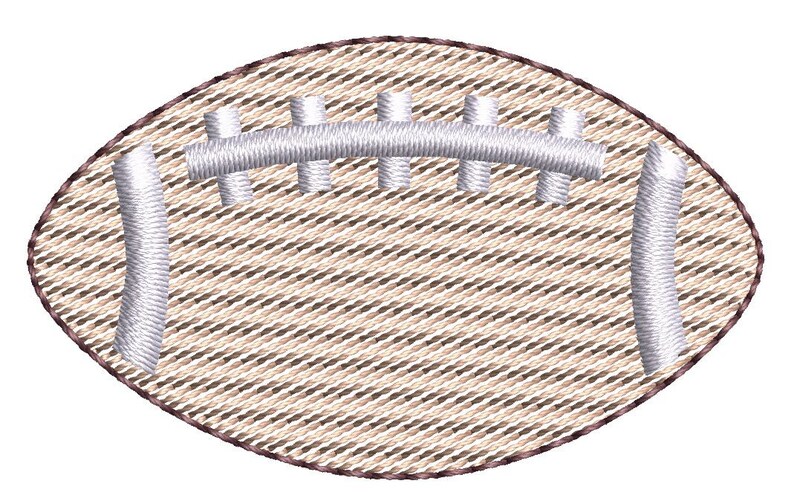 Football Quick Stitch Embroidery Design Mini Sketch Machine Pattern ...