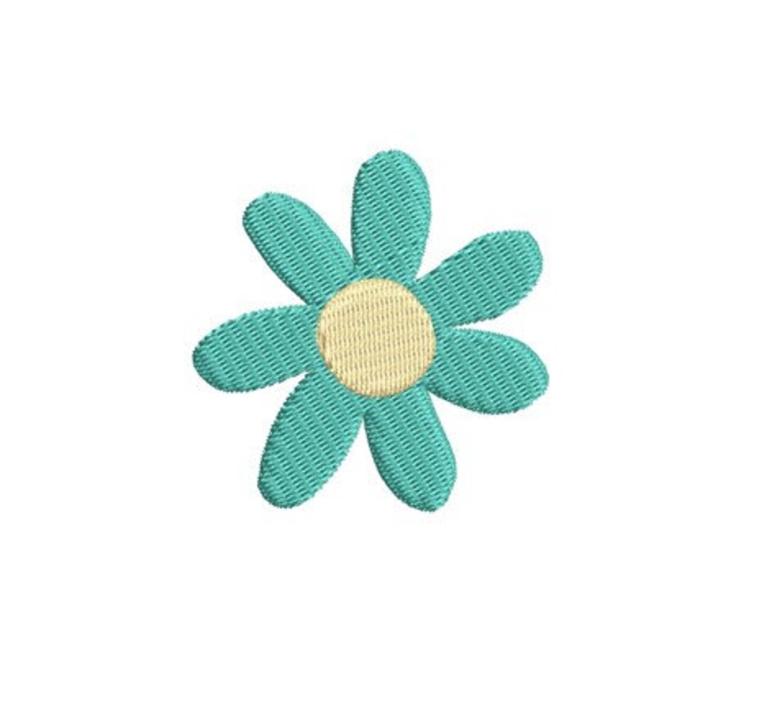 Boho Flower Embroidery Design Mini Daisy Small Machine Embroidery ...