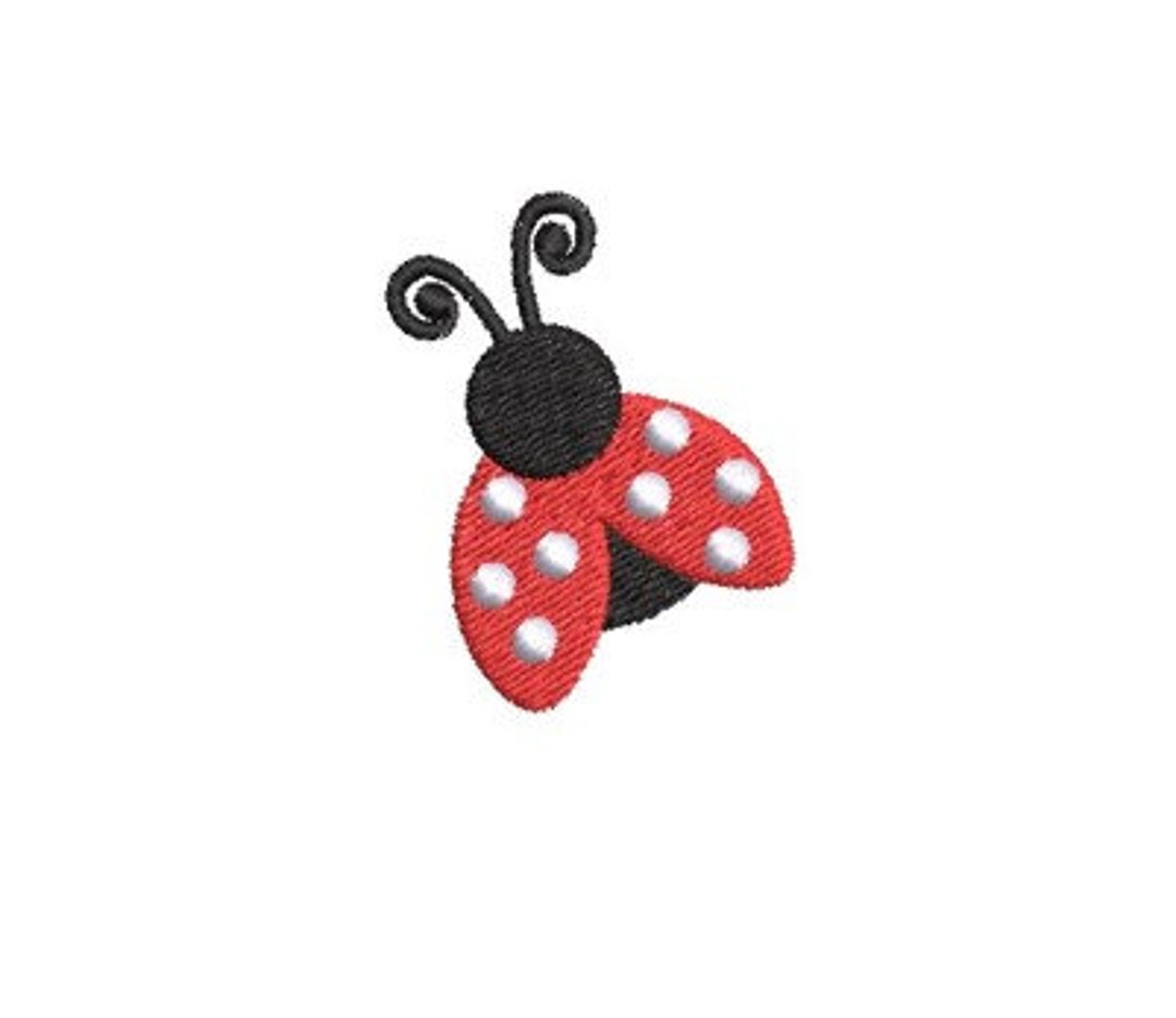 Lady Bug Embroidery Design Mini Small Machine Embroidery Pattern Shirt ...