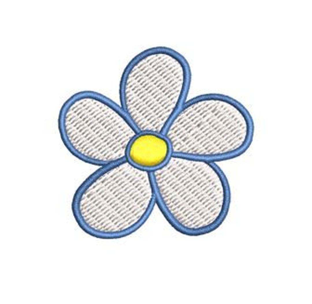 Boho Daisy Embroidery Design Mini Flower Head Small Machine Pattern ...