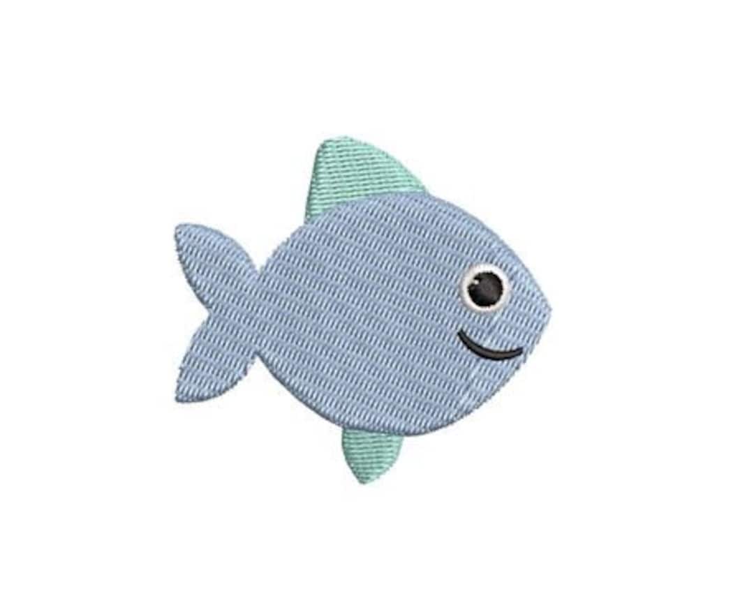 Mini Fish Embroidery Design Small Baby Fish Machine Embroidery Pattern ...