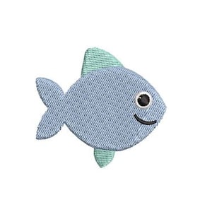 Mini Fish Embroidery Design Small Baby Fish Machine Embroidery Pattern ...