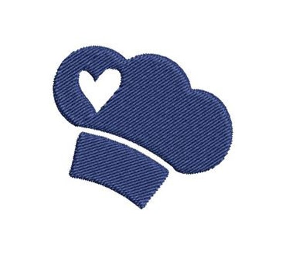 Mini Chef Hat Embroidery Design Cooking Baking Small Machine | Etsy