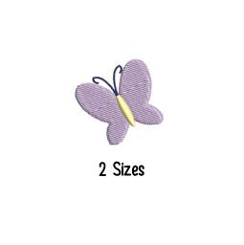Butterfly Embroidery Design Small Mini Machine Embroidery - Etsy