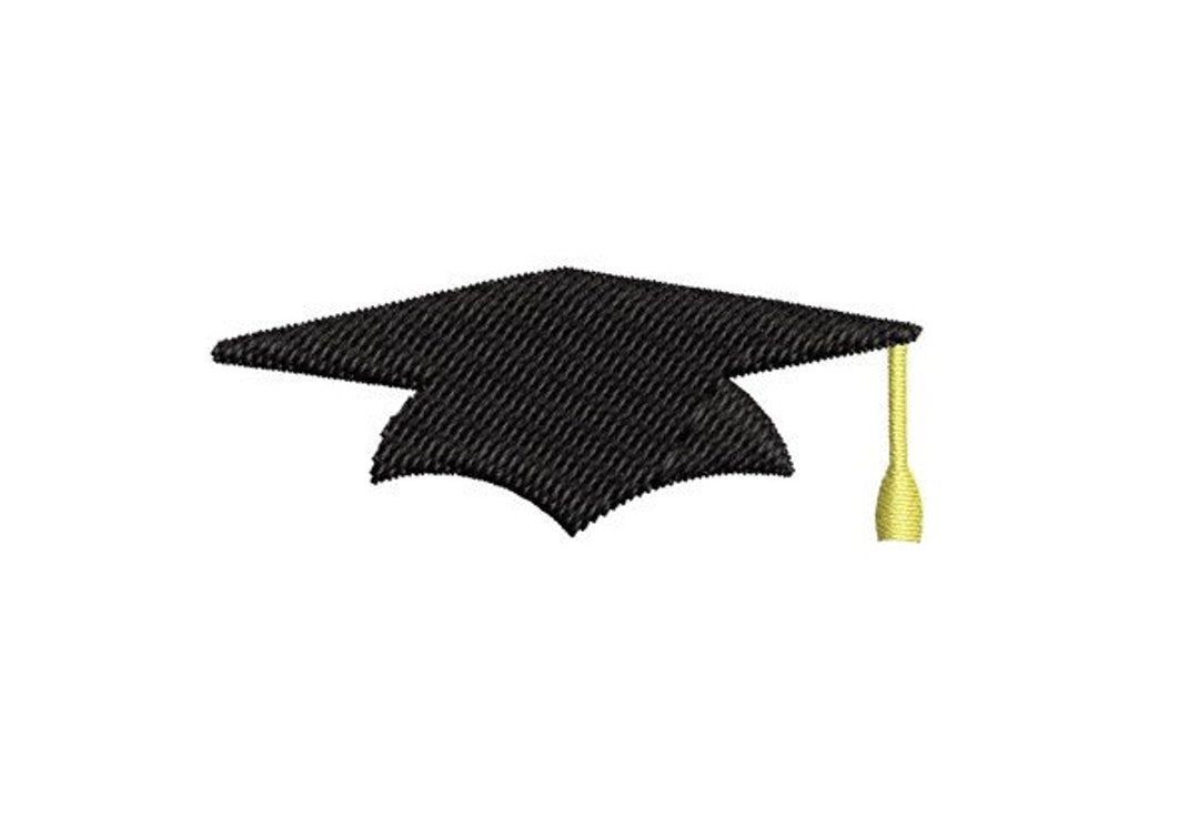 Mini Graduation Cap Embroidery Design Mini Small Senior Grad Hat ...