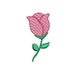 Rose Sketch Embroidery Design Quick Stitch Mini Rose Flower Small ...