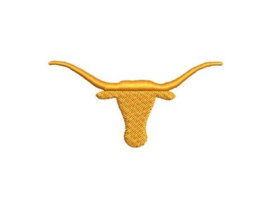 Longhorn Embroidery Design Mini Small Silhouette Machine - Etsy