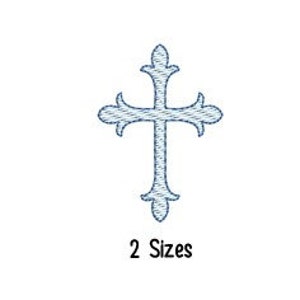 Cross Sketch Embroidery Design Quick Stitch Mini Small Cross Machine ...