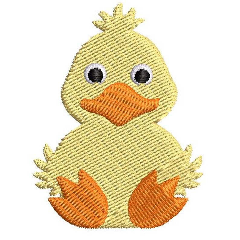 Mini Duck Embroidery Design Small Baby Machine Embroidery - Etsy Australia